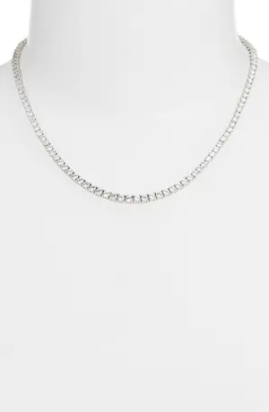 THE M JEWELERS Tennis Necklace With Cubic Zirconia