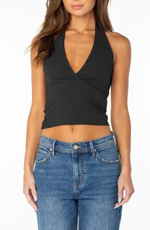 Roxy Halter Neck Camis Tanks For Women