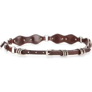 Isabel Marant Étoile Bolton Leather Belt - Chocolate