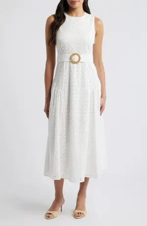 Eliza J Belted Day Dresses