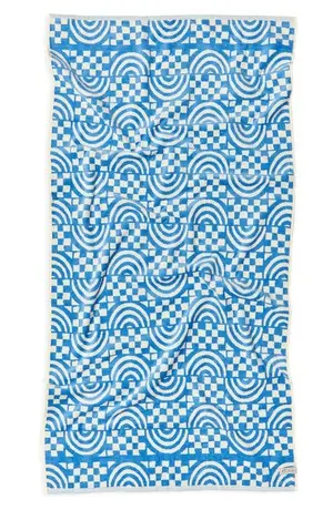 SLOWTIDE Coco Rainbow Beach Towel - Periwinkle