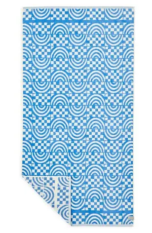 SLOWTIDE Coco Rainbow Beach Towel - Periwinkle