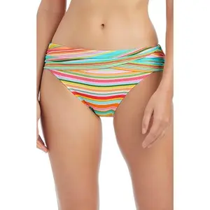 BLEU BY ROD BEATTIE Sarong Hipster Bikini Bottoms - Multi