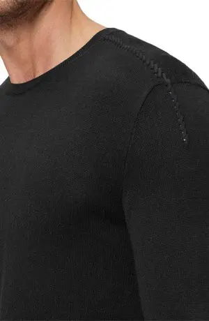John Varvatos Regular Fit Alpaca & Silk Sweater