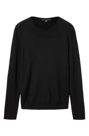 John Varvatos Regular Fit Alpaca & Silk Sweater