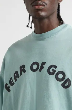 Fear Of God 26 Oversize Cotton Graphic T-shirt