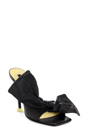 Lambskin Slip-On Mules
