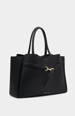 KATIE LOXTON Maddie Work Tote Bag - Black