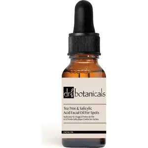 DR BOTANICALS Tea Tree & Salicylic Acid Facial Oil For Spots - No Color