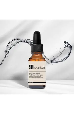 DR BOTANICALS Tea Tree & Salicylic Acid Facial Oil For Spots