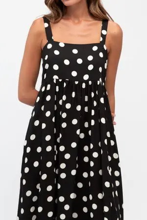 STUDIBAKER HAWK Spoty Maxi Dress