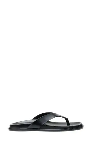 STUART WEITZMAN Leather Flip-flops - Black