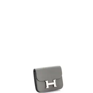 Hermès Constance Slim Wallet Evercolor