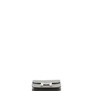 Hermès Constance Slim Wallet Evercolor - Gris Asphalte