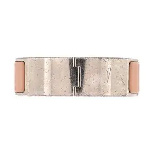 Hermès Clic H Enamel Wide Bracelet - Neutral