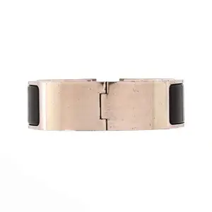 Hermès Clic H Enamel Wide Bracelet
