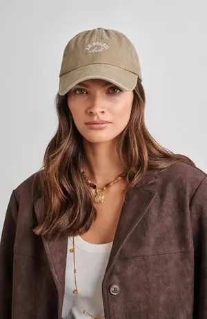 KATIE LOXTON Logo Embroidered Cap - Green