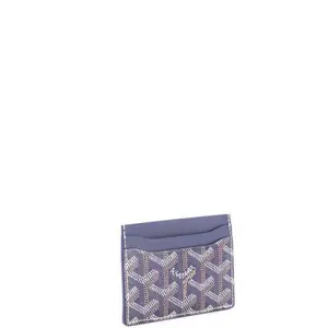Goyard Saint Sulpice Card Holder Coated Canvas - Blue
