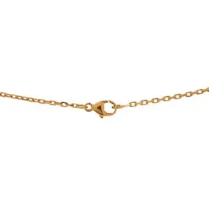 Hermès Pop H Pendant Chain Necklace Metal And Enamel Mini - Blue