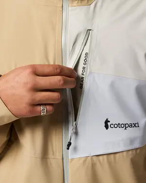 COTOPAXI Impermeo 3l Hooded Shell Jacket - Khaki