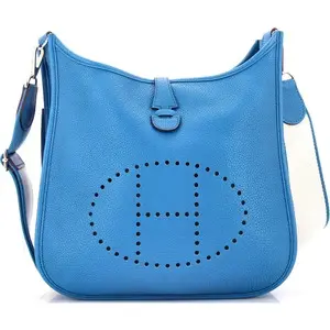 Hermès Evelyne Bag Gen Iii Clemence Pm - Blue