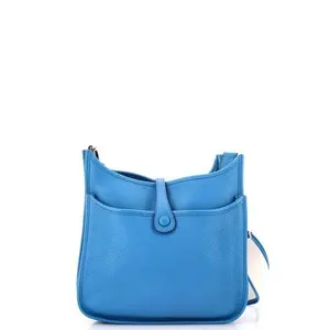 Hermès Evelyne Bag Gen Iii Clemence Pm - Blue