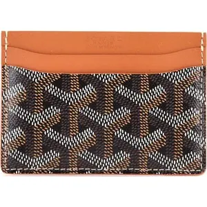 Goyard Saint Sulpice Card Holder Coated Canvas - Brown