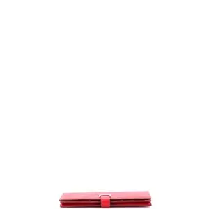 Hermès Bearn Wallet Epsom Long - Rubis