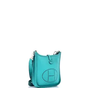 Hermès Evelyne Bag Gen Iii Clemence Tpm - Blue