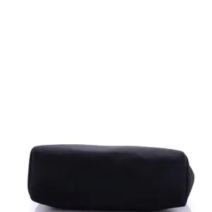 Hermès Herbag Toile And Leather Mm - Black