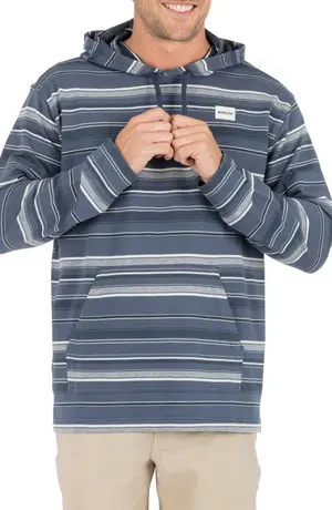 Hurley Striped Hooded Poncho - Monsoon
