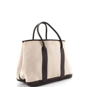 Hermès Garden Party 36 Tote Toile And Leather