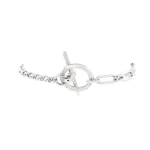 Hermès Chaine D'ancre Punk Bracelet Sterling