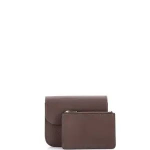 Hermès Constance Slim Wallet Epsom - Grey
