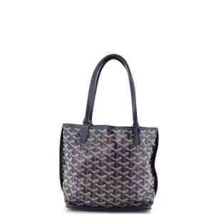 Goyard Anjou Reversible Tote Coated Canvas Mini - Blue