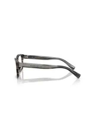 Dolce & Gabbana 51mm Rectangle Optical Glasses - Grey