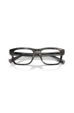 Dolce & Gabbana 51mm Rectangle Optical Glasses - Grey