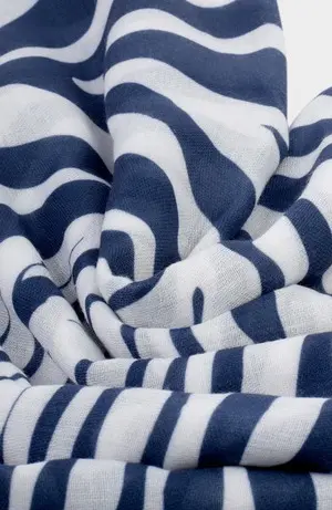 KATIE LOXTON Printed Scarf - Zebra