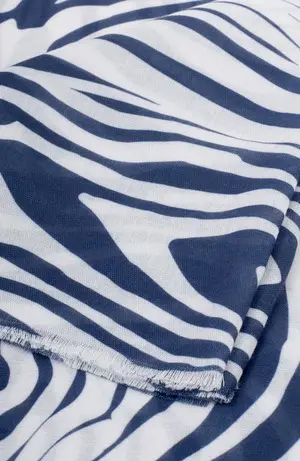 KATIE LOXTON Printed Scarf - Zebra