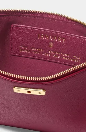 KATIE LOXTON Birthstone Pouch - January