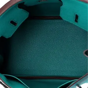 Hermès Birkin Handbag Epsom With Palladium Hardware 25 - Blue