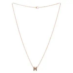 Hermès Pop H Pendant Chain Necklace - Neutral