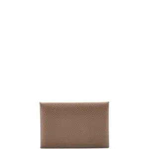 Hermès Calvi Duo Card Holder Epsom