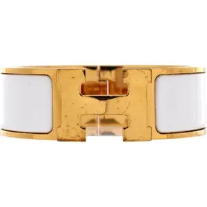 HERMÈS Clic H Bracelet Enamel Wide
