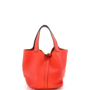 Hermès Eclat Picotin Lock Bag Clemence Mm