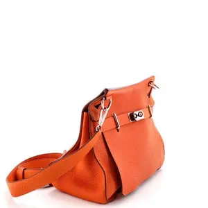 Hermès Jypsiere Bag Clemence 34 - Orange
