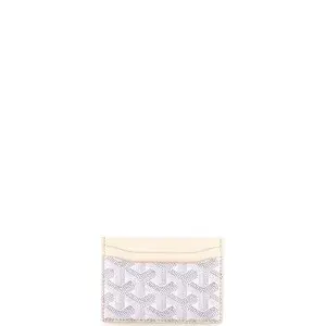 Goyard Saint Sulpice Card Holder Coated Canvas - Gray