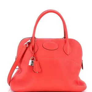 Hermès Bolide Bag Clemence 31 - Red