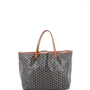 Goyard Saint Louis Tote Coated Canvas Gm