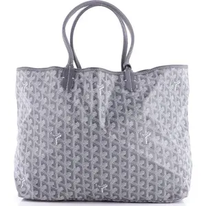 Goyard Saint Louis Tote Coated Canvas Pm - Gray